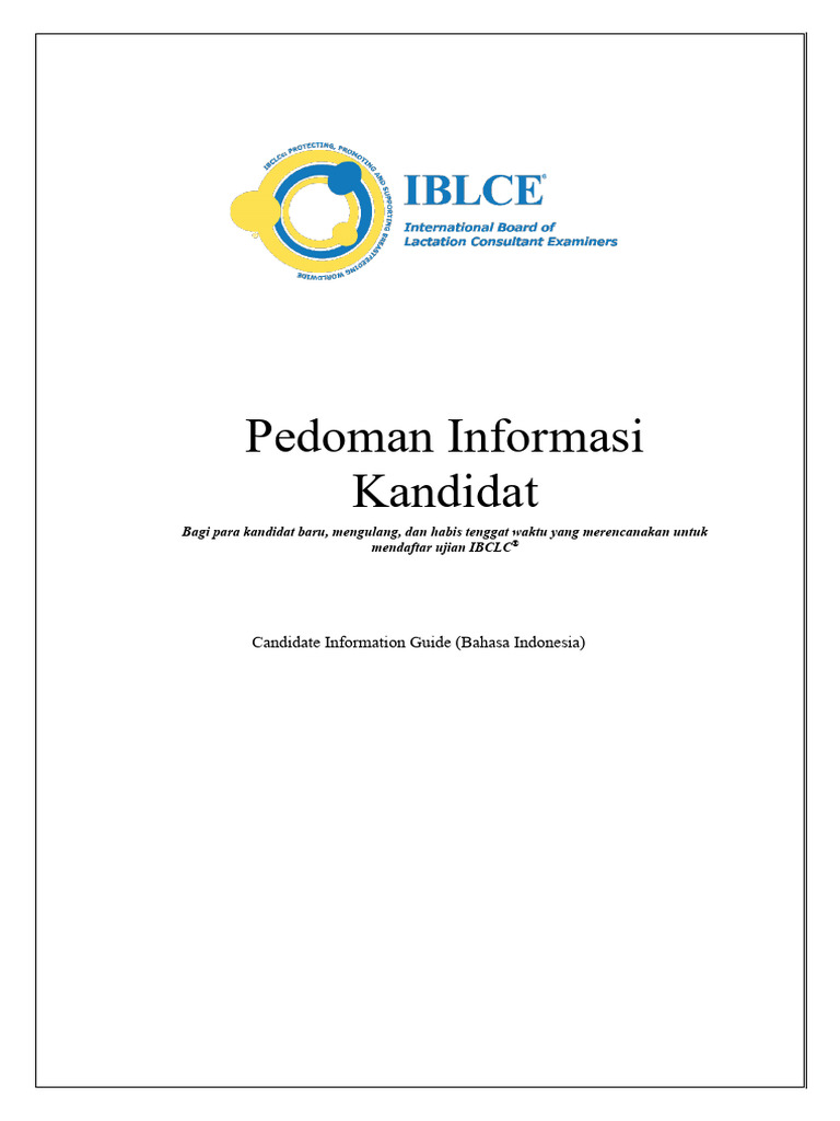 2022 August Candidate-Information-Guide INDONESIAN | PDF | Bisnis | Teknologi & Rekayasa