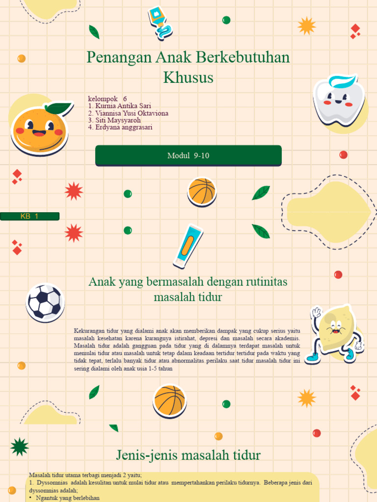 Penangan Anak Berkebutuhan Khusus 9-10 | PDF | Pengembangan Diri