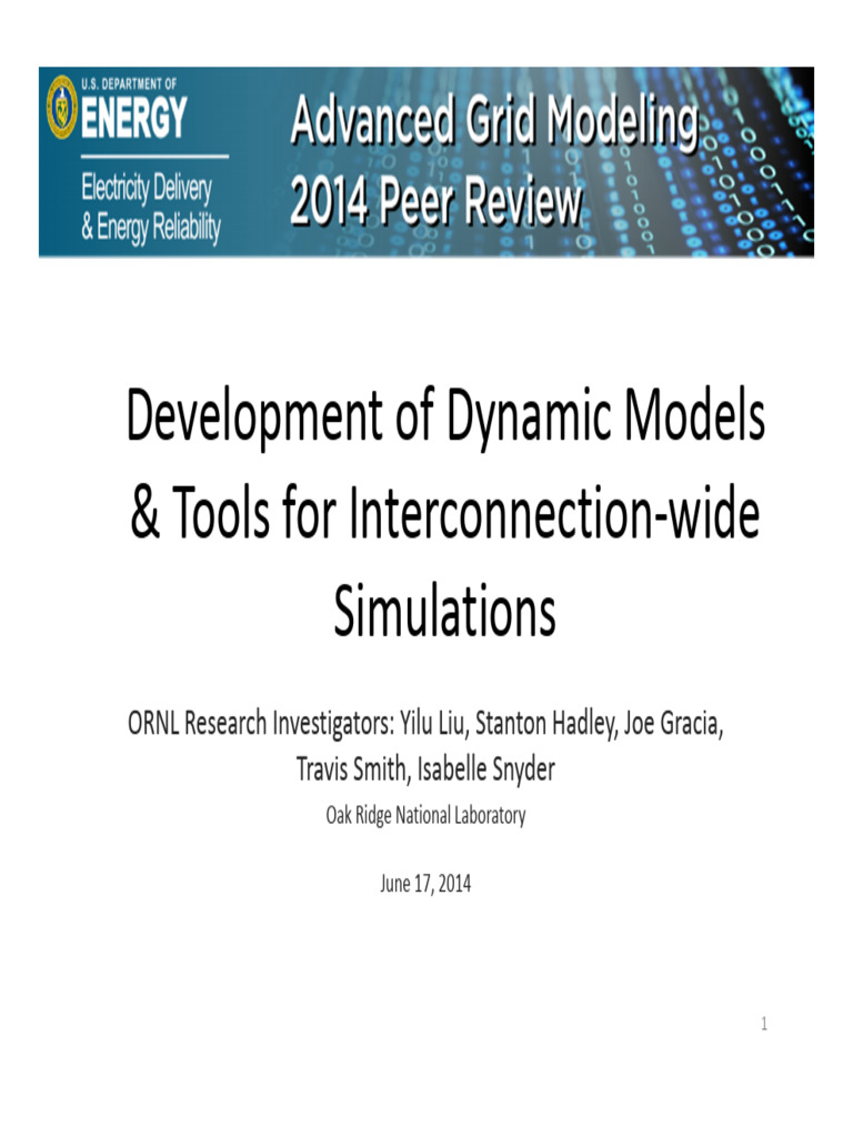 Develop Dynamic Model - Part1 | PDF | Electrical Grid | Simulation
