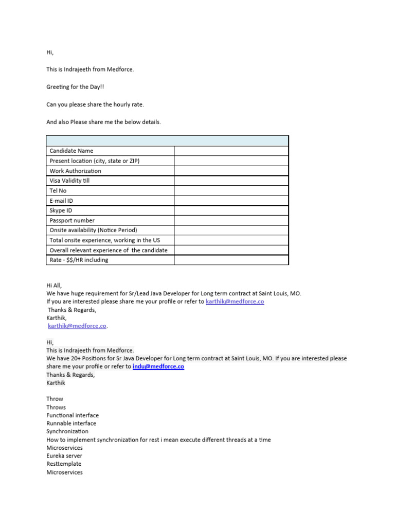 Java Developer | PDF | Spring Framework | Software Java Developer | PDF | Spring Framework | Software