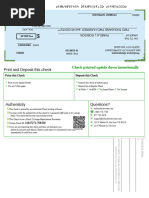 BOA Check Template | PDF