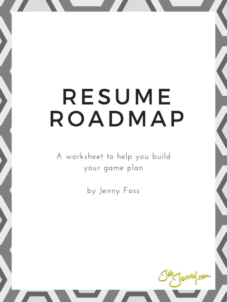 Module 4 - Resume Roadmap Worksheet | PDF