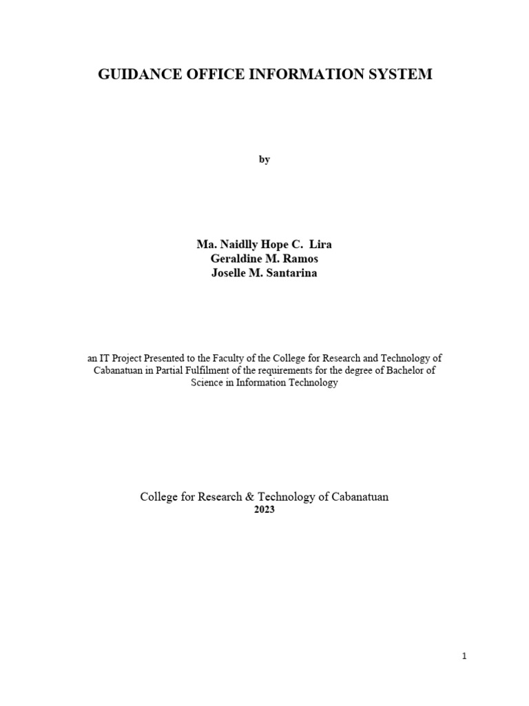 Guidance 1-5 Revised | Download Free PDF | My Sql | Databases