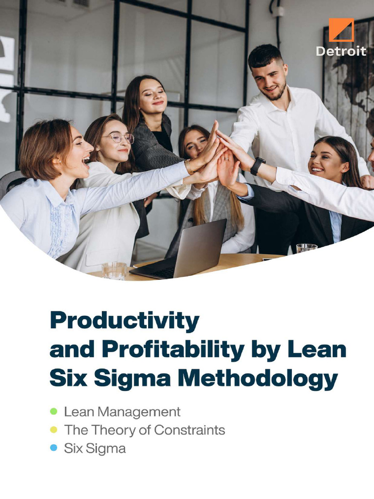 Brochure - Productivity and Profitability by Lean Six Sigma Methodology ...