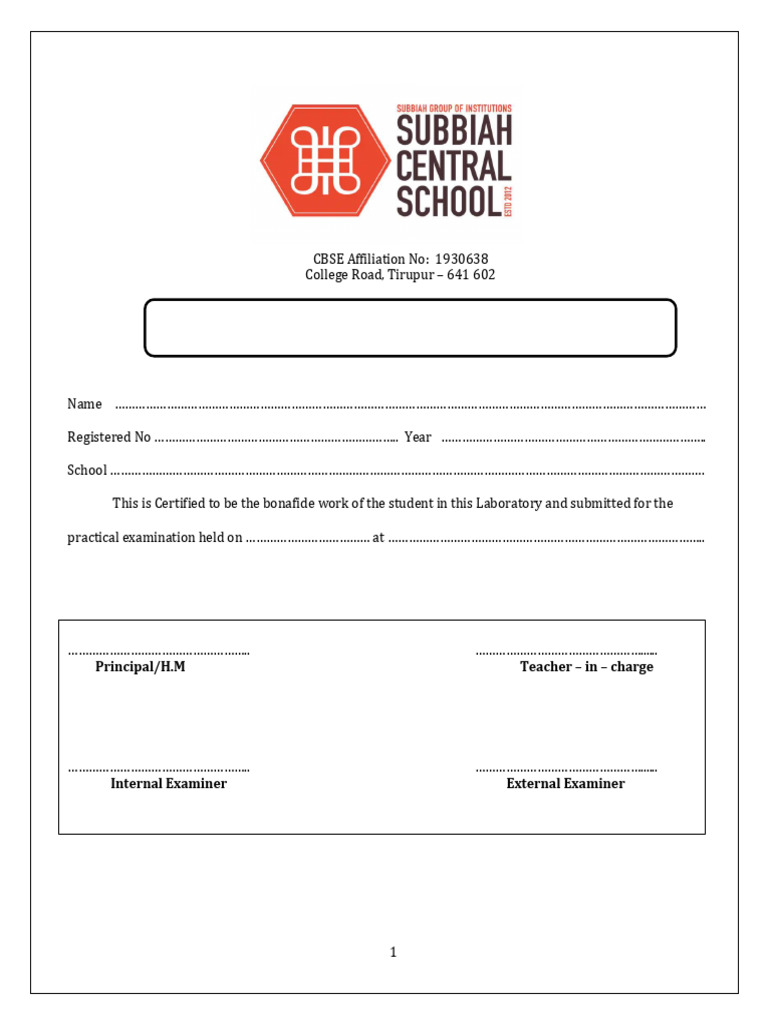 Class 12 Computer Science Practical Report Files 2023 2024 Pdf 5391