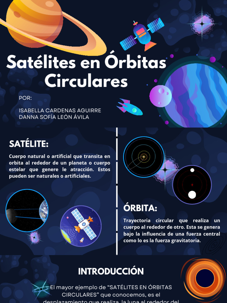 Tipos de Órbitas de Satélites | PDF | Orbita | Gravedad