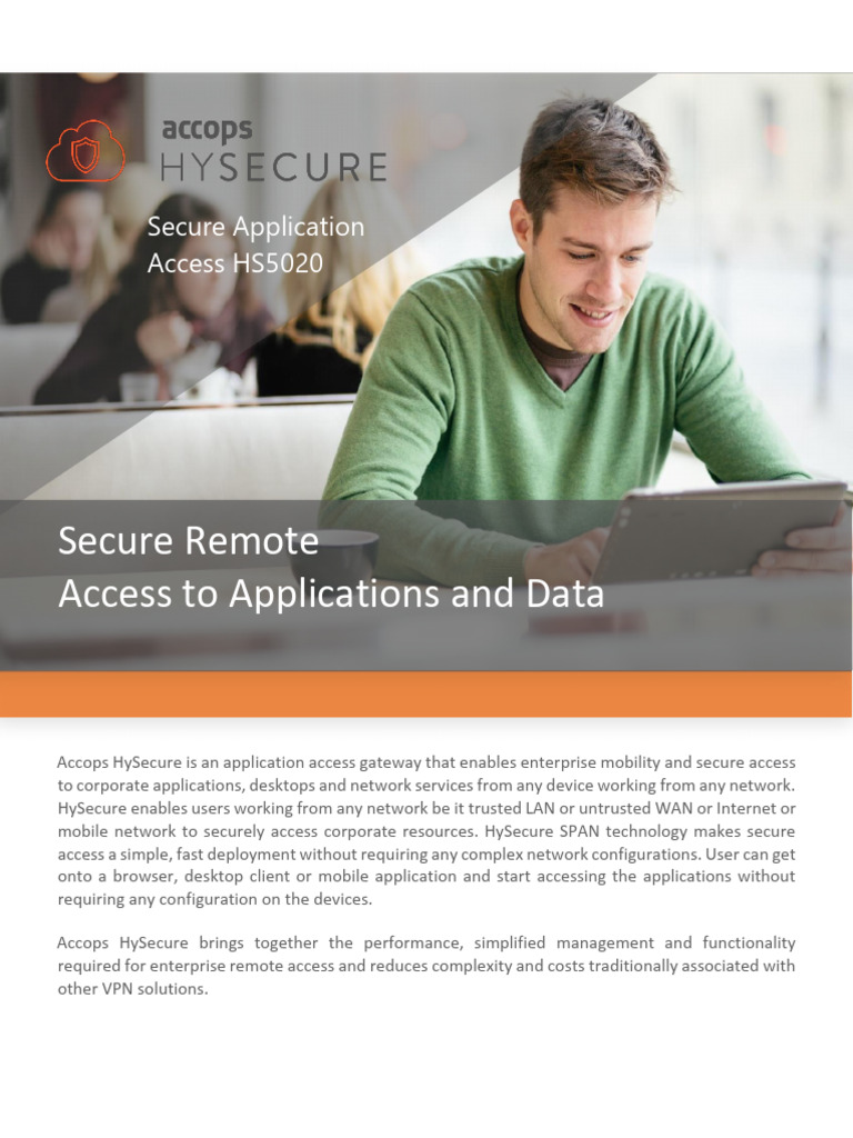 Secure Application Access HS5020 Brochure | PDF | Computer Network ...