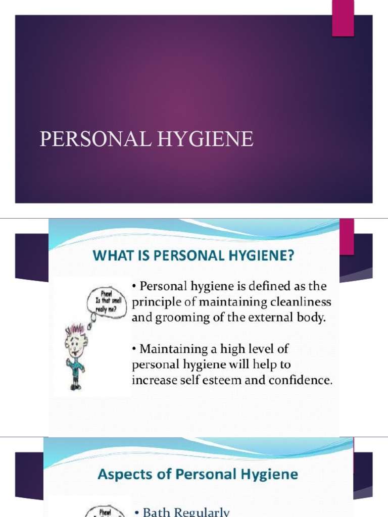 Personal Hygeine Updated | PDF