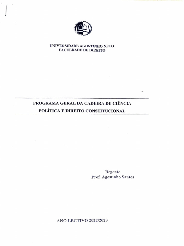 Programa de CPDC | PDF