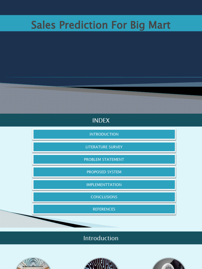 Sales Prediction For Big Mart 3.0.pptx MM | PDF | Regression Analysis ...