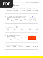 2022 AMC Solutions | PDF | Mathematics | Arithmetic
