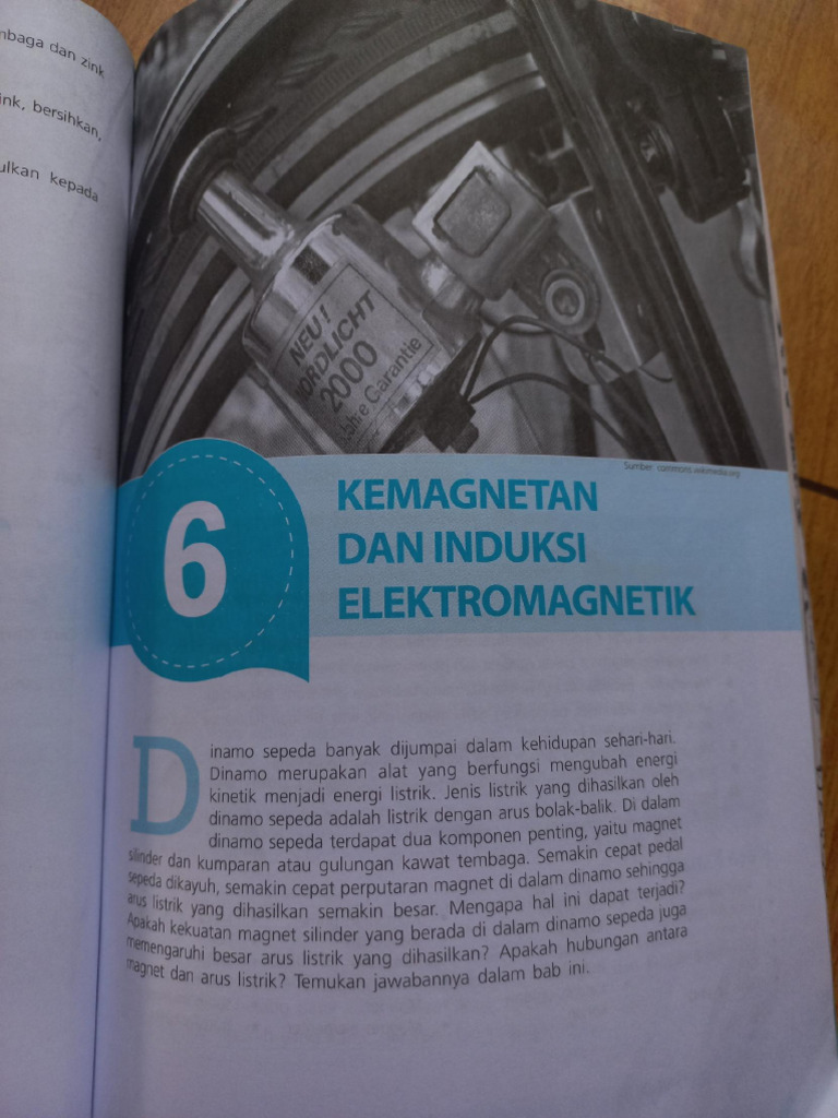 Ipa Bab 6 Kemagnetan Dan Induksi Elektromagnetika | PDF