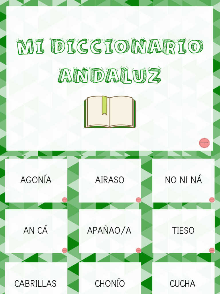 Diccionario de Palabras Andaluzas | PDF
