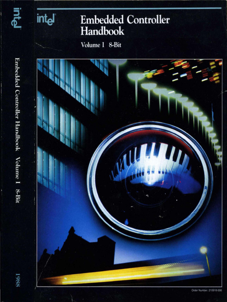 1988 Intel Embedded Controller Handbook Volume I 8-Bit | PDF | Microcontroller | Microprocessor