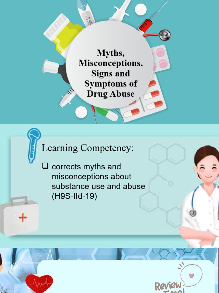 Q2 PPT HEALTH9 Module 4 Myths and Misconceptions About Drugs | Download Free PDF | Substance ...