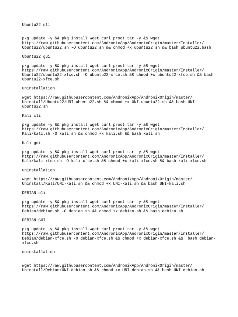 Distro Installation | PDF Distro Installation | PDF