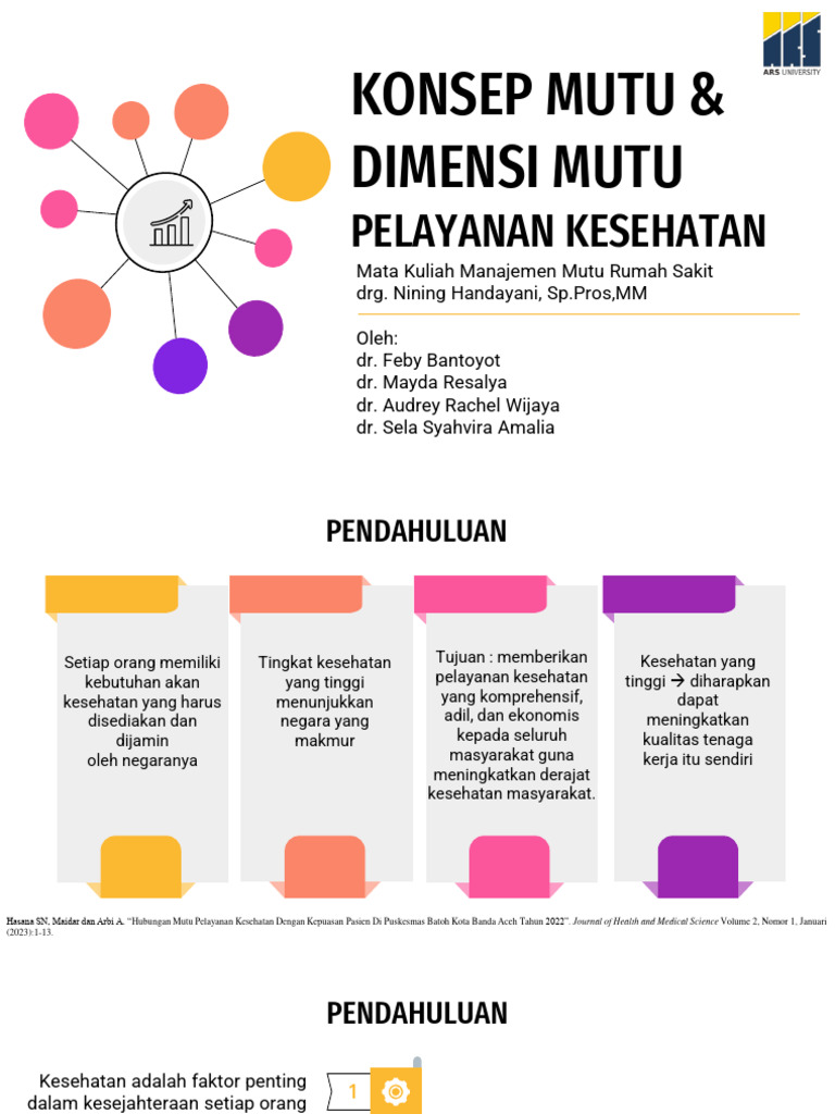 Kel 7 - Konsep Dan Dimensi Mutu | PDF