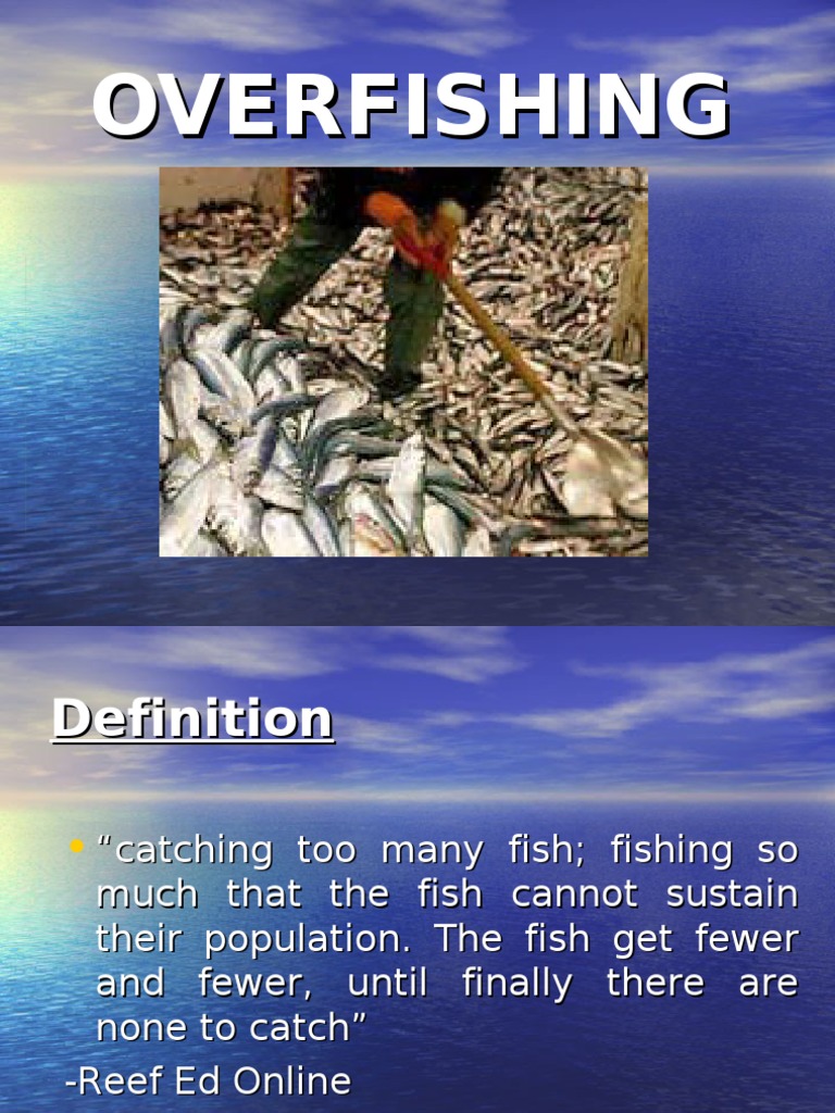 OVERFISHING | PDF | Overfishing | Cod