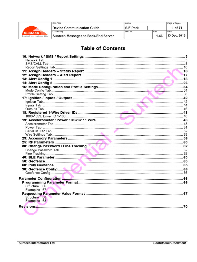 Universal Parameters - 146 - Bluetooth | PDF | Computer Network | Port ...