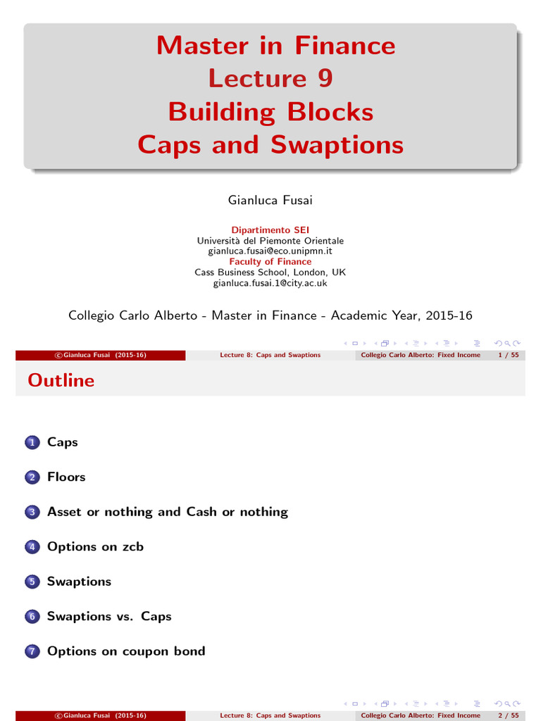 9.products CAPS SWAPTIONS New (1207) | PDF | Swap (Finance) | Option ...