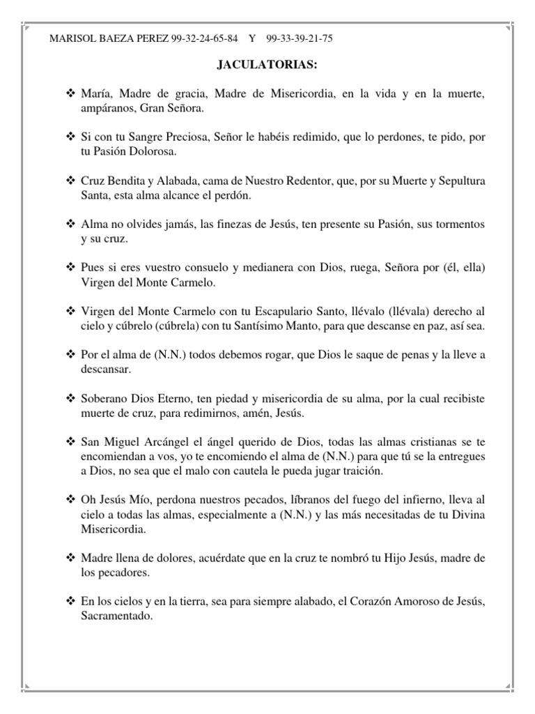 Rosario Difuntos | PDF | María, madre de Jesús | Purgatorio