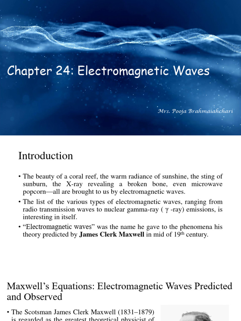 Chapter 24 | PDF | Electromagnetic Spectrum | Ultraviolet