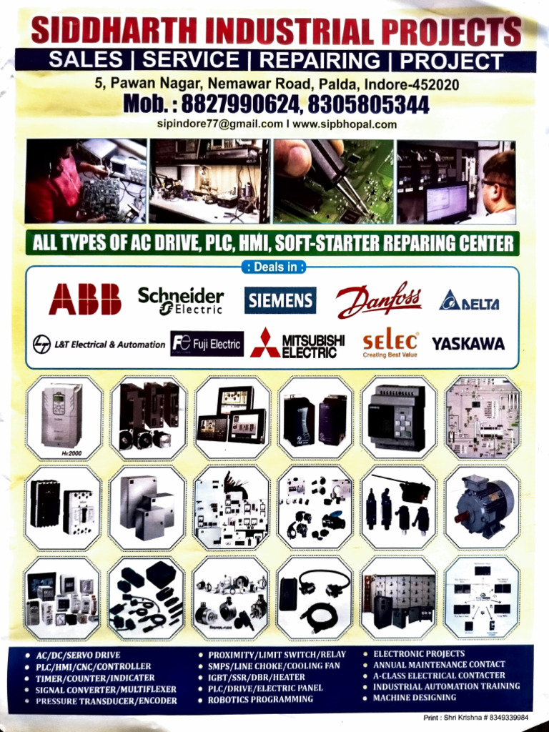 Sip Indore | PDF | Equipment | Electrical Engineering