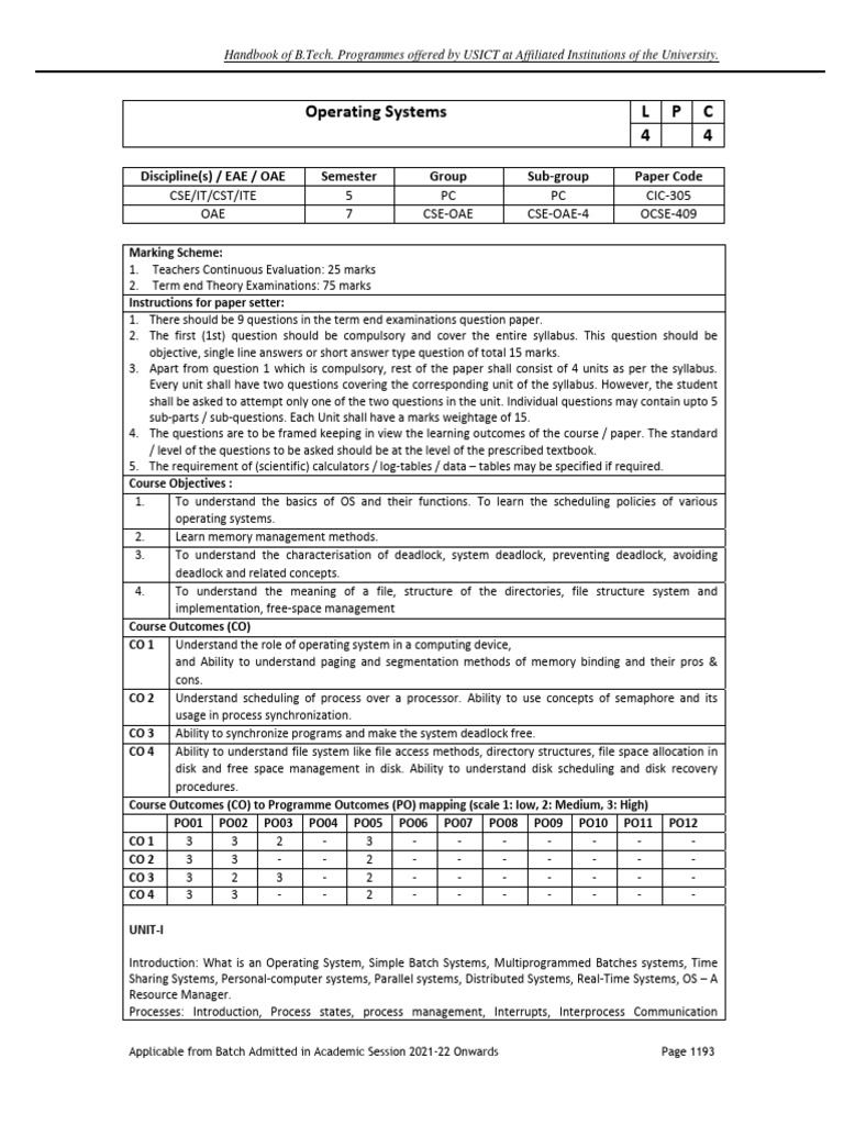 SEMESTER-5 IT Syllabus | PDF | Parsing | Internet Protocol Suite