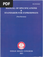 IRC 73 2023 Geometric Design Standards for Non Urban Rural Roads (1) | PDF