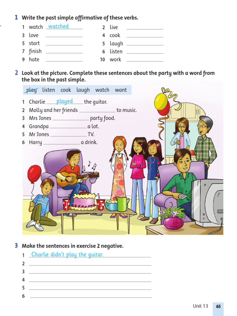 GrammarFriends 3 SB Unit 8 | PDF