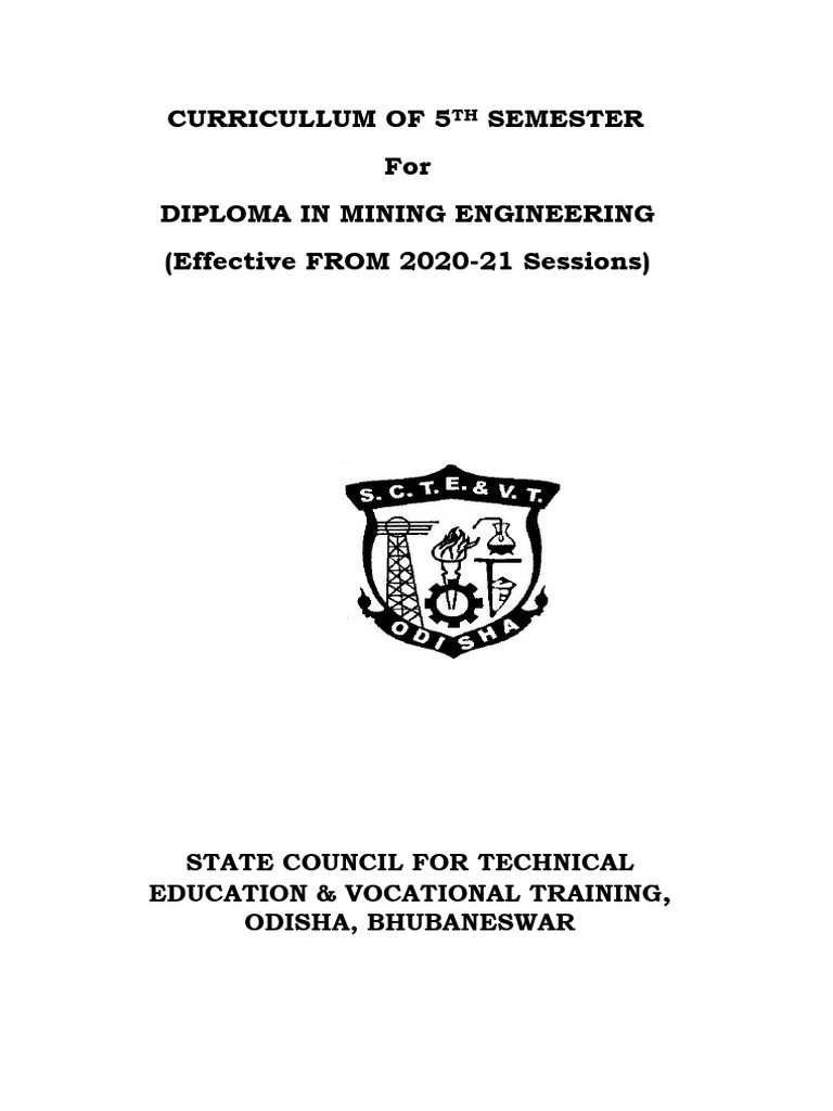 5th Sem Mining Pdf Entrepreneurship Leadership 3913