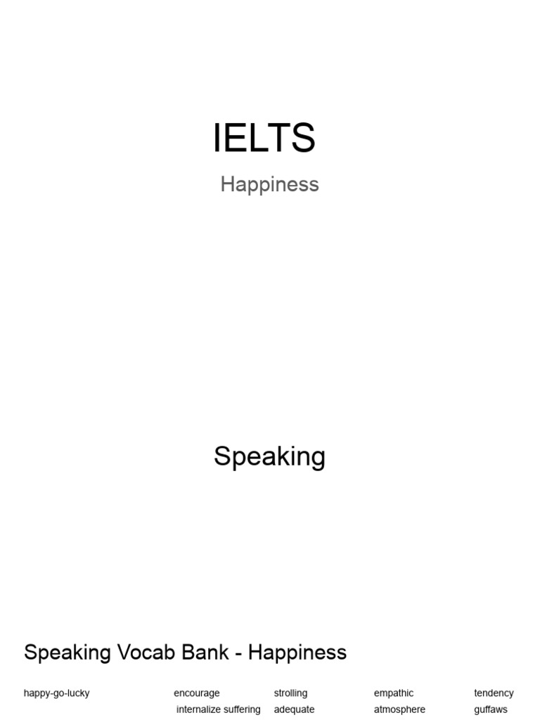 Ielts Week 3 | PDF | Happiness | Optimism