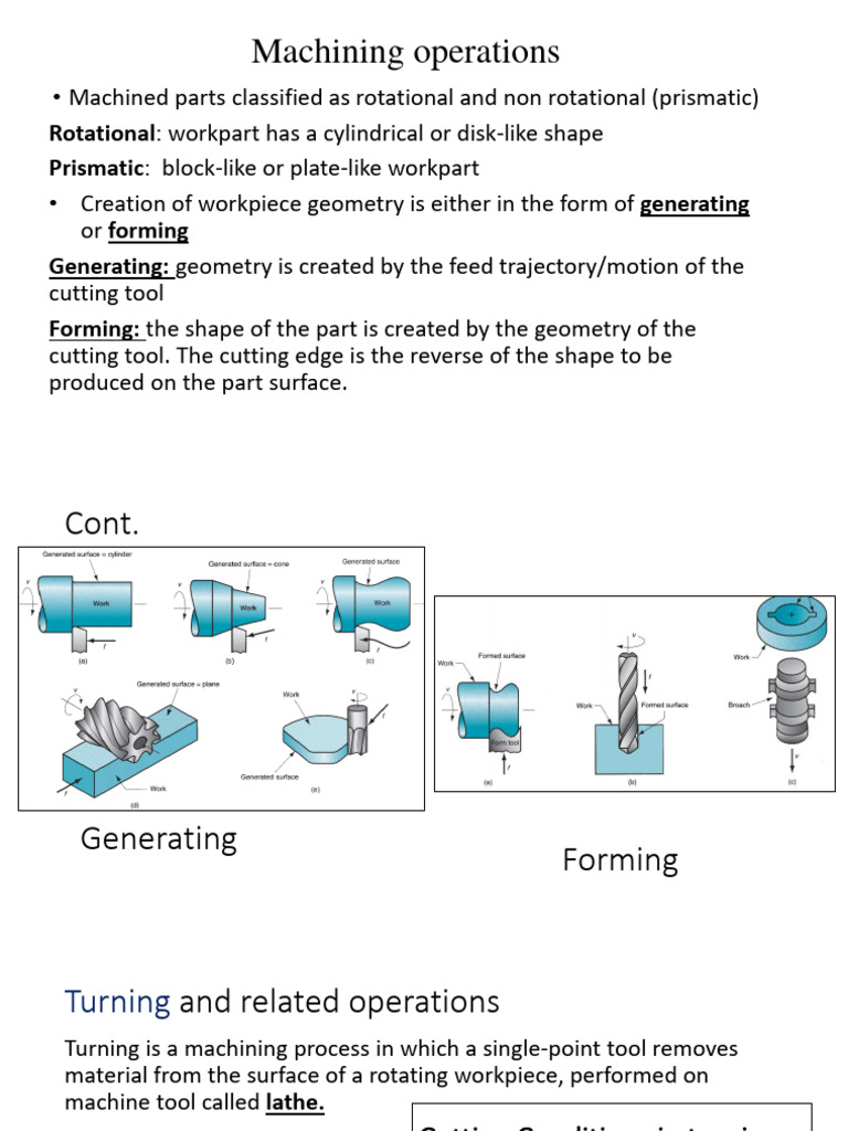 Machining Operations | PDF | Machining | Drilling