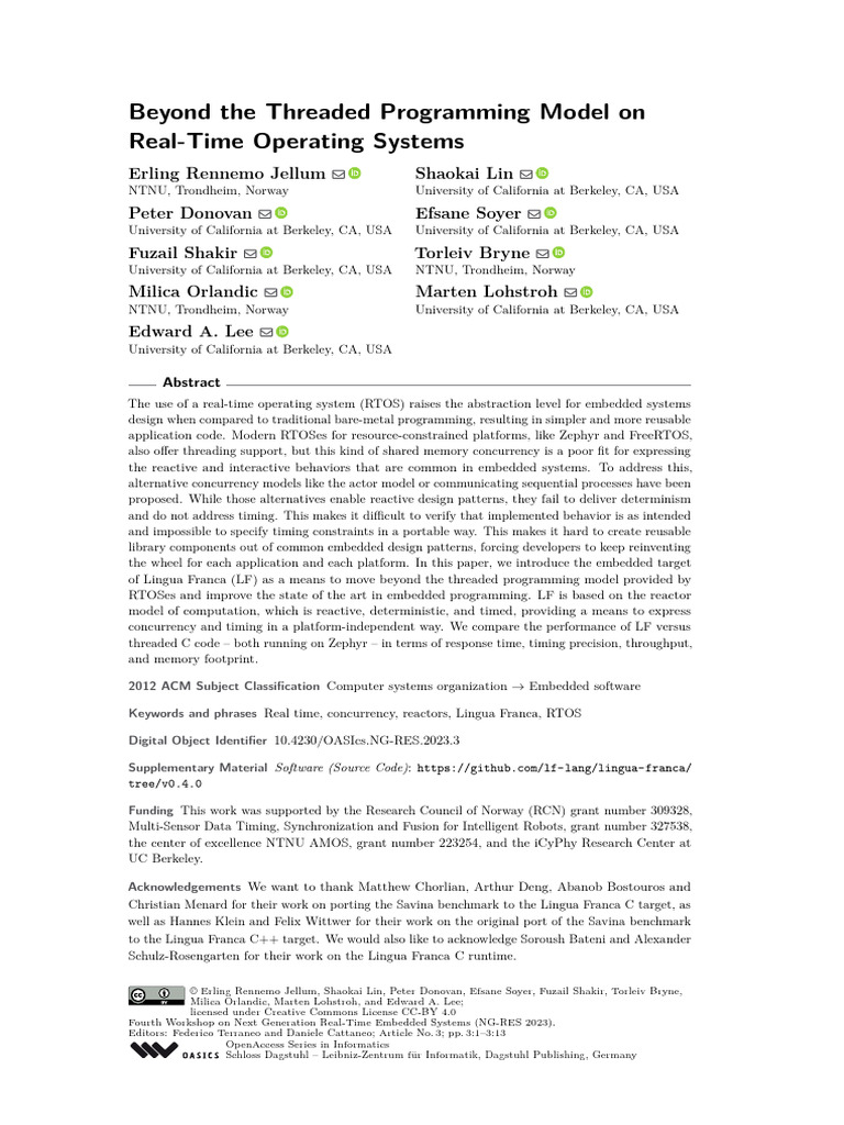 Beyond | PDF | Scheduling (Computing) | Thread (Computing)