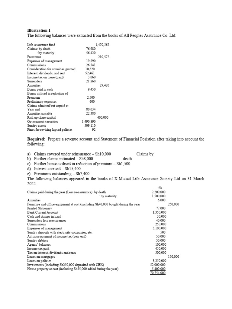 Insurance Questions | PDF | Life Insurance | Insurance