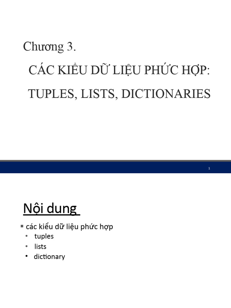 (Viet) Lec3 CacKieudulieuphuchop | PDF