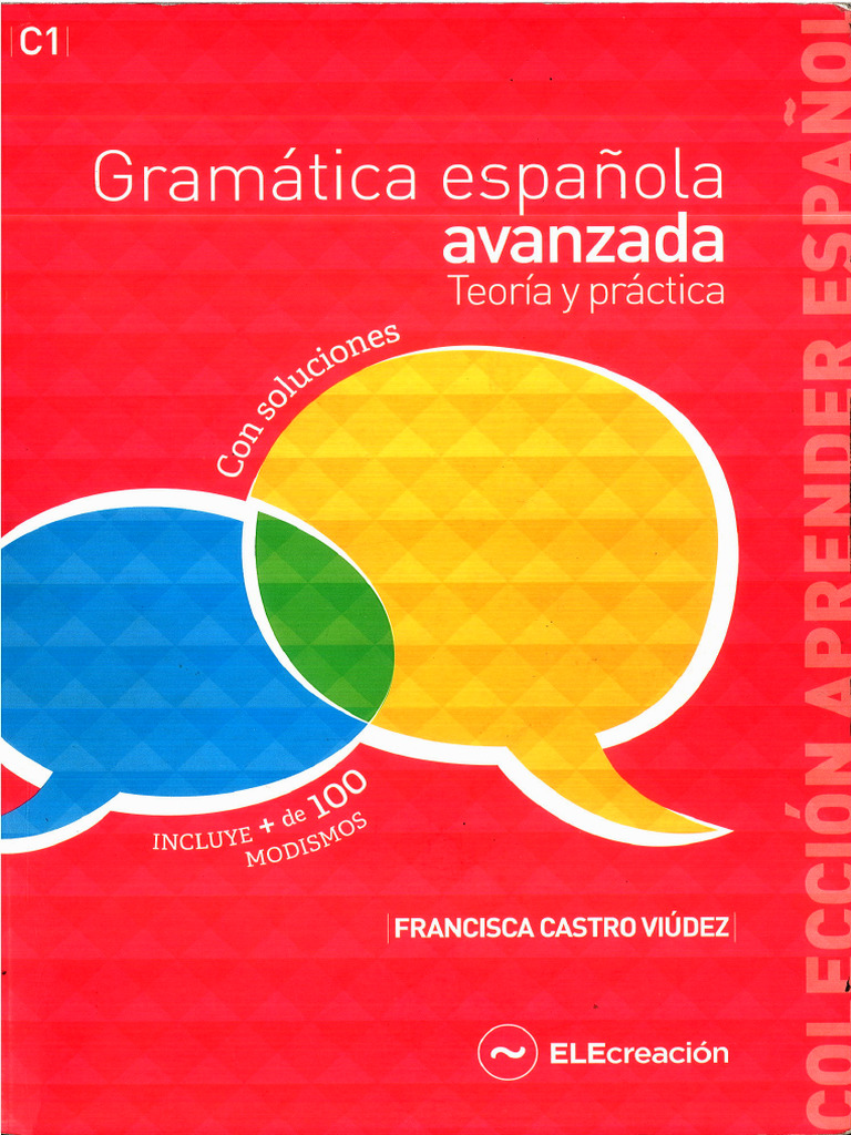 Gramatica Española Avanzada TyP. ESCANEO | PDF