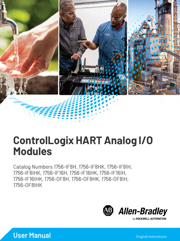 ControlLogix HART Analog I - O Modules | PDF | Input/Output | Automation