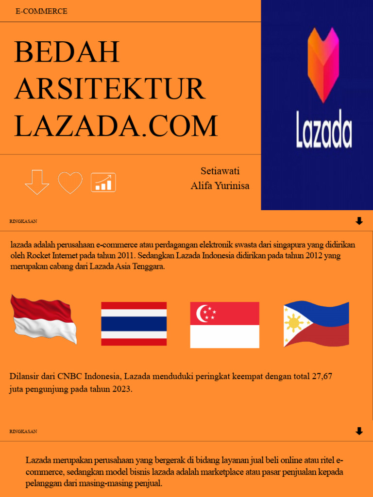Bedah Arsitektur Lazada (Alifa&Setiawati) | PDF