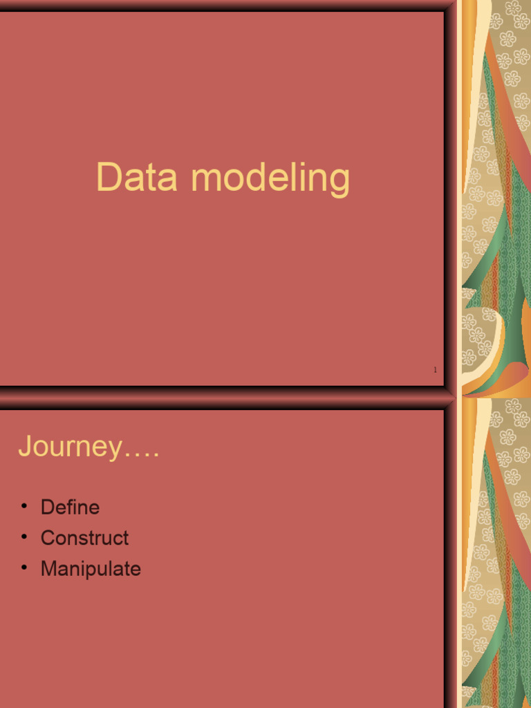Data Modeling - Design | PDF | Data Model | Databases