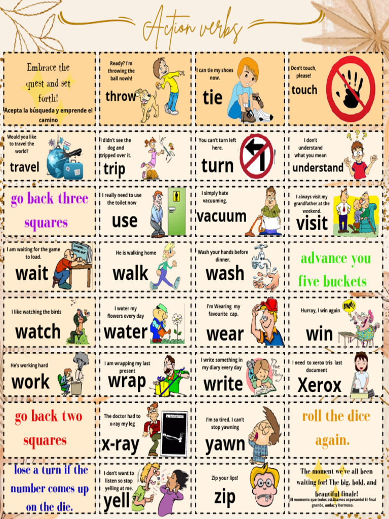 Action Verbs | PDF