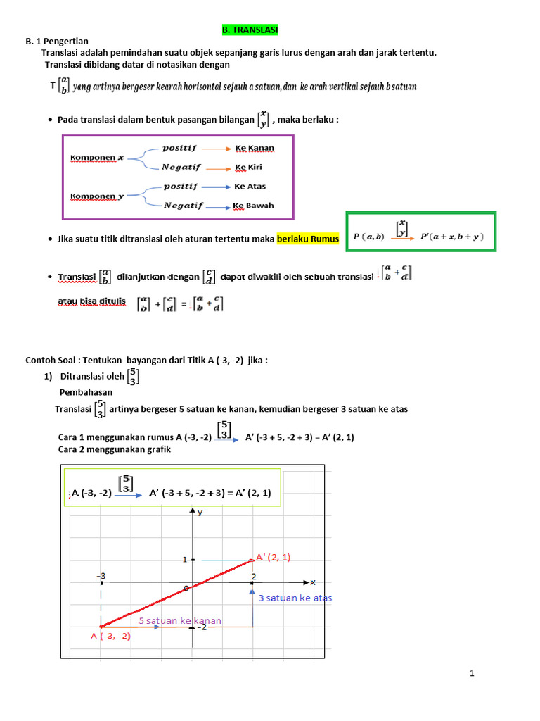 Materi Translasi | PDF
