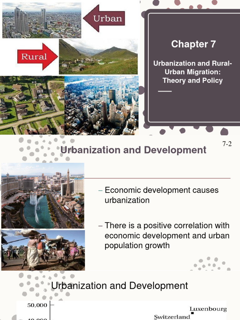Chapter 7 - Rural - Urban Migration | PDF | Cost Of Living | Urbanization Chapter 7 - Rural - Urban Migration | PDF | Cost Of Living | Urbanization