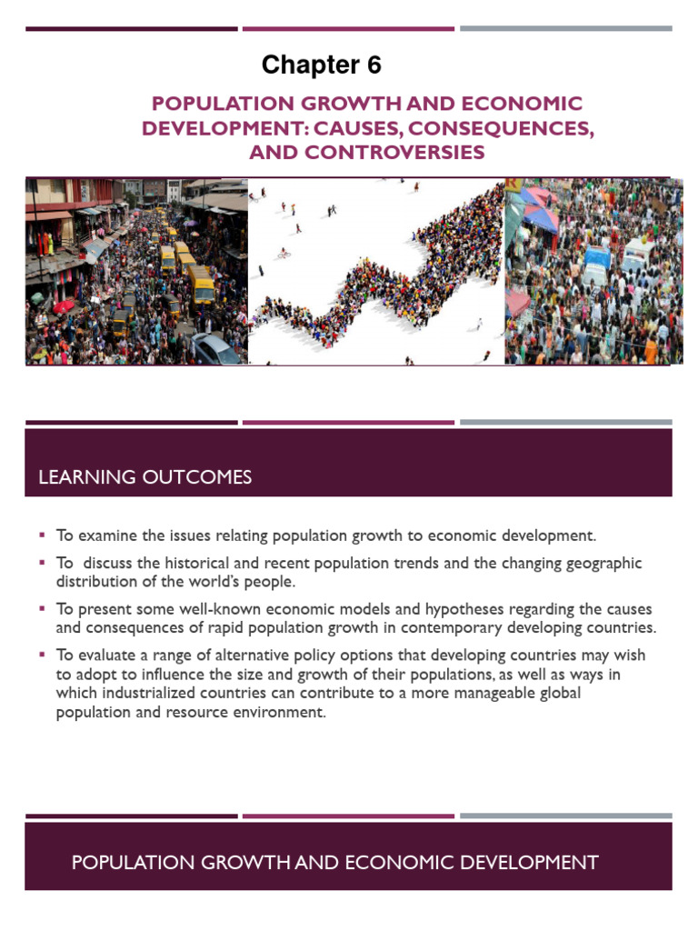Developing Nations & Population Growth | PDF | Economic Growth ...