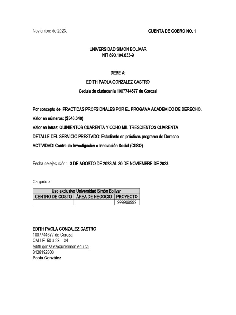 Edith Gonzalez Castro | PDF | Derecho