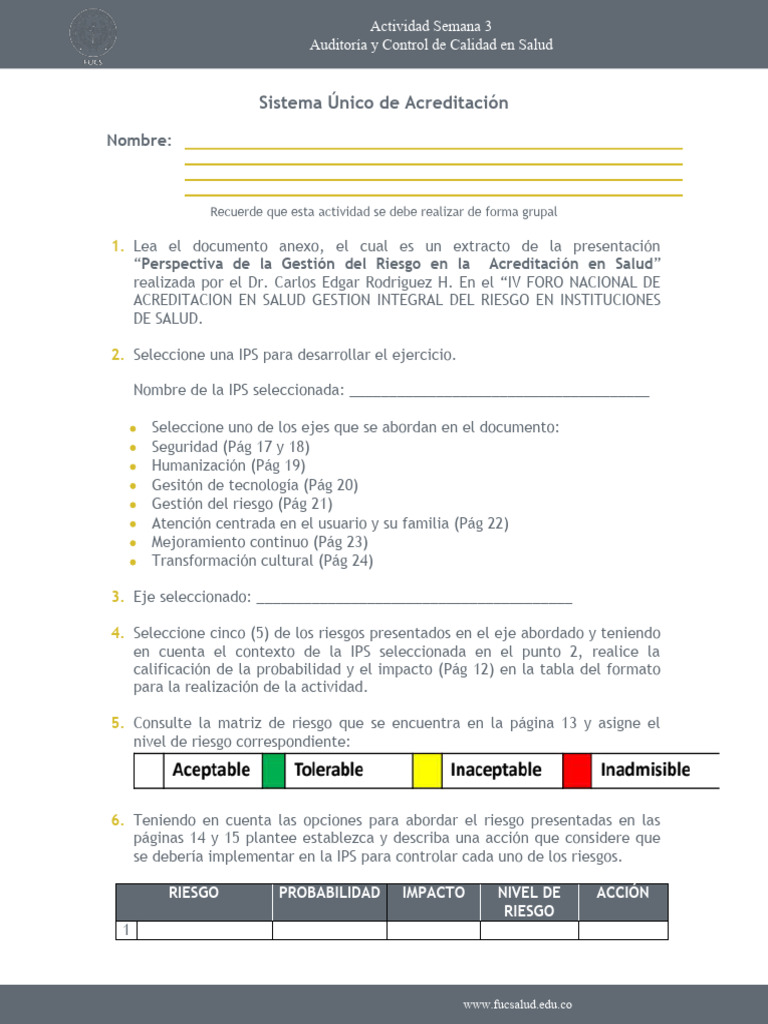 Formato Actividad ACCS Semana 3 | PDF