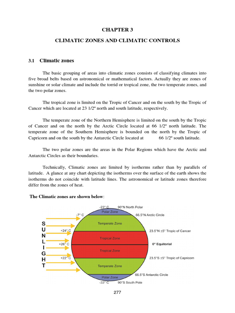 Climate Zone..Circulation..NOTES | PDF | Atmosphere Of Earth ...