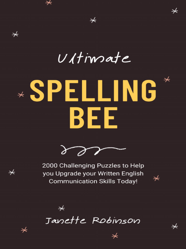 Spelling Bee Challenges: 2000 Edition | PDF | Writing | Linguistics