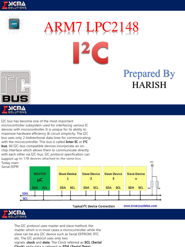 Arm I2c | PDF | Electronics | Electrical Engineering