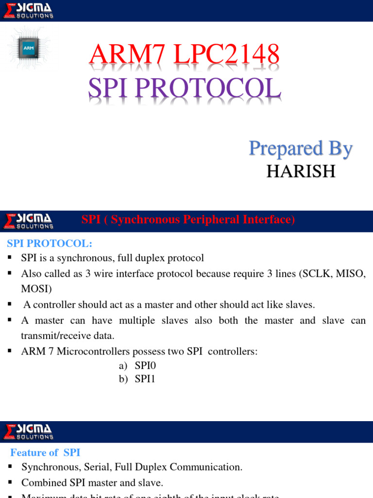 Lpc2148 Spi Pdf Physical Layer Protocols Computer Science